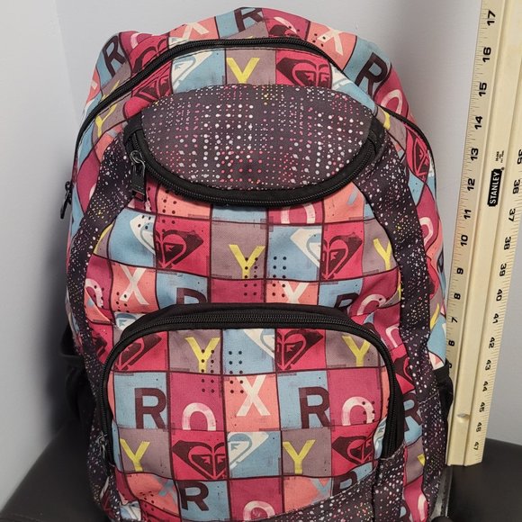 Roxy | Bags | Roxy Shadow View Backpack Handbag Multicolor | Poshmark